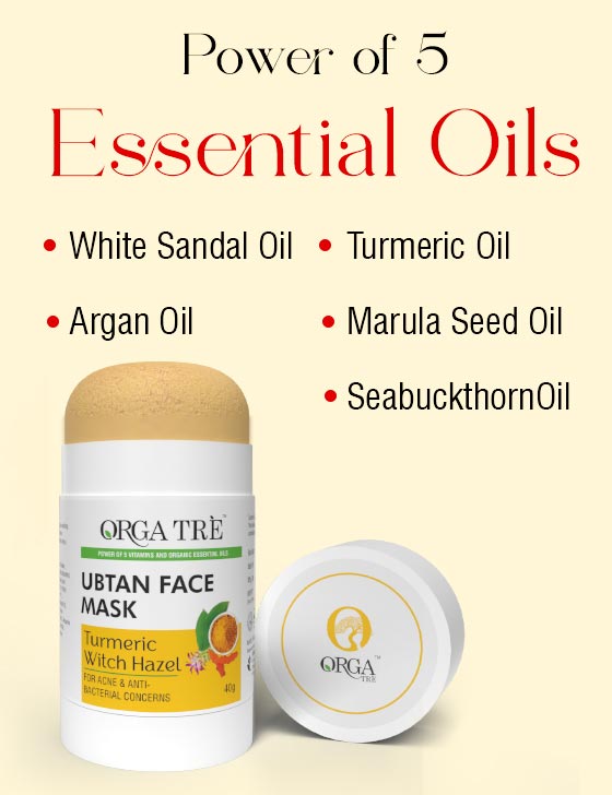 Orgatre Ubtan Face Stick Mask | Reveal Glowing Skin Naturally – Orgatre.com