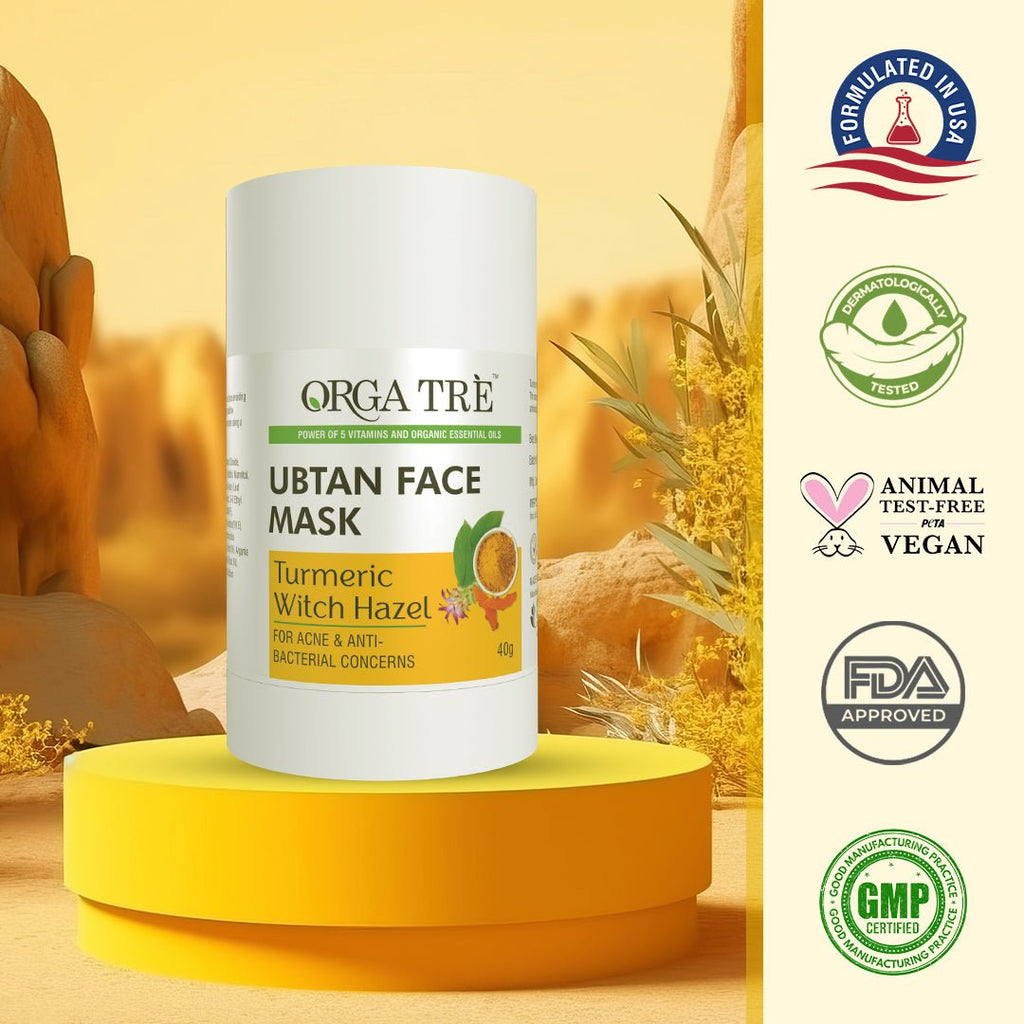Buy Ubtan Face Mask | Ubtan Face Mask Stick for Skin Tan Removal – Orgatre