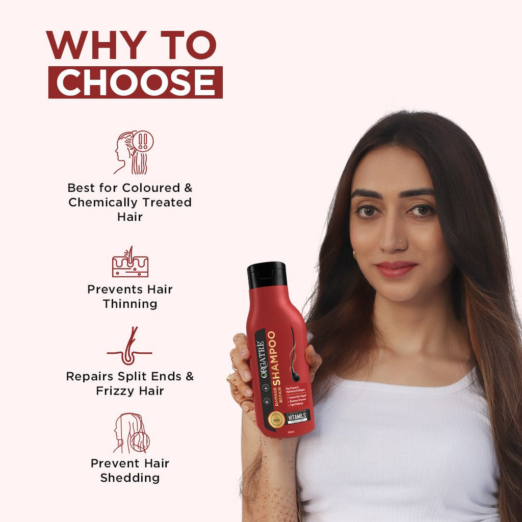 Buy Best Damage Repair Shampoo | Hair Repair Shampoo – Orgatre.com