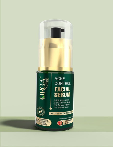 Acne Control Facial Serum (30ml) | Clear & Healthy Skin – Orgatre.com